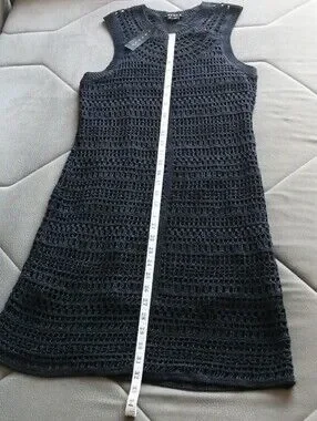 Theory | Dresses | Hptheory Nirlee Sag Harbor Crochet Open Knit Navy ...